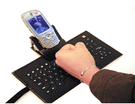 Eleksen shows wrap-around keyboard and mobile game control in Taiwan