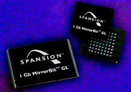 Spansion starts sampling 1Gb NOR flash memory