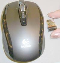 Taiwan market: Logitech showcases notebook PC cordless mouse with ...